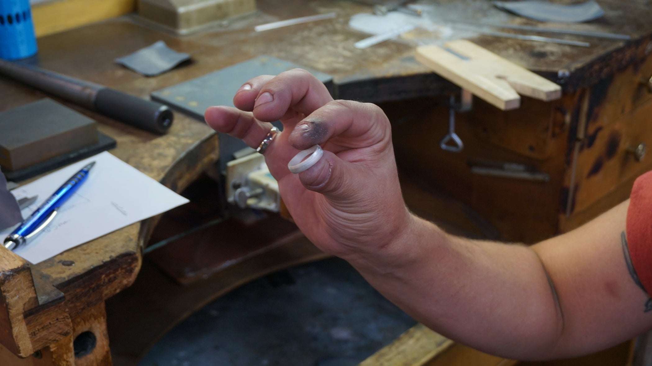 Make Your Own Wedding Rings Workshop for Two in Nashville – Walker Jewelry